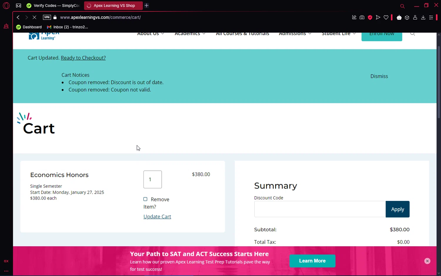 Apex Learning Promo Codes - $50 Off (Verified) Sep 2025