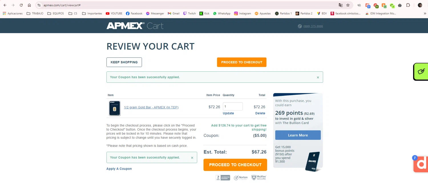 APMEX Promo Codes - $5 Off | November 2024