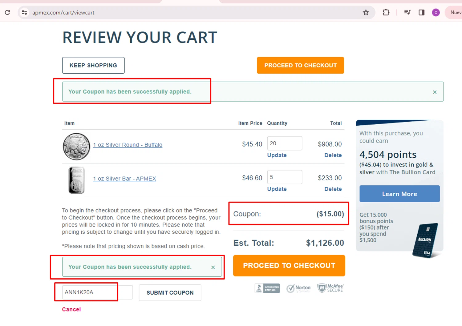 APMEX Discount Codes - $10 Off (1 Verified) Nov 2025
