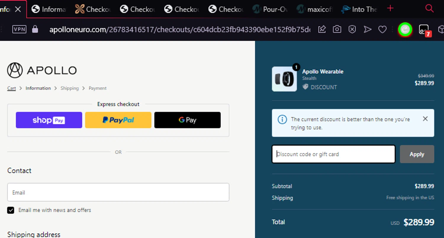 Apollo Neuro Discount Codes - $15 Off | September 2024