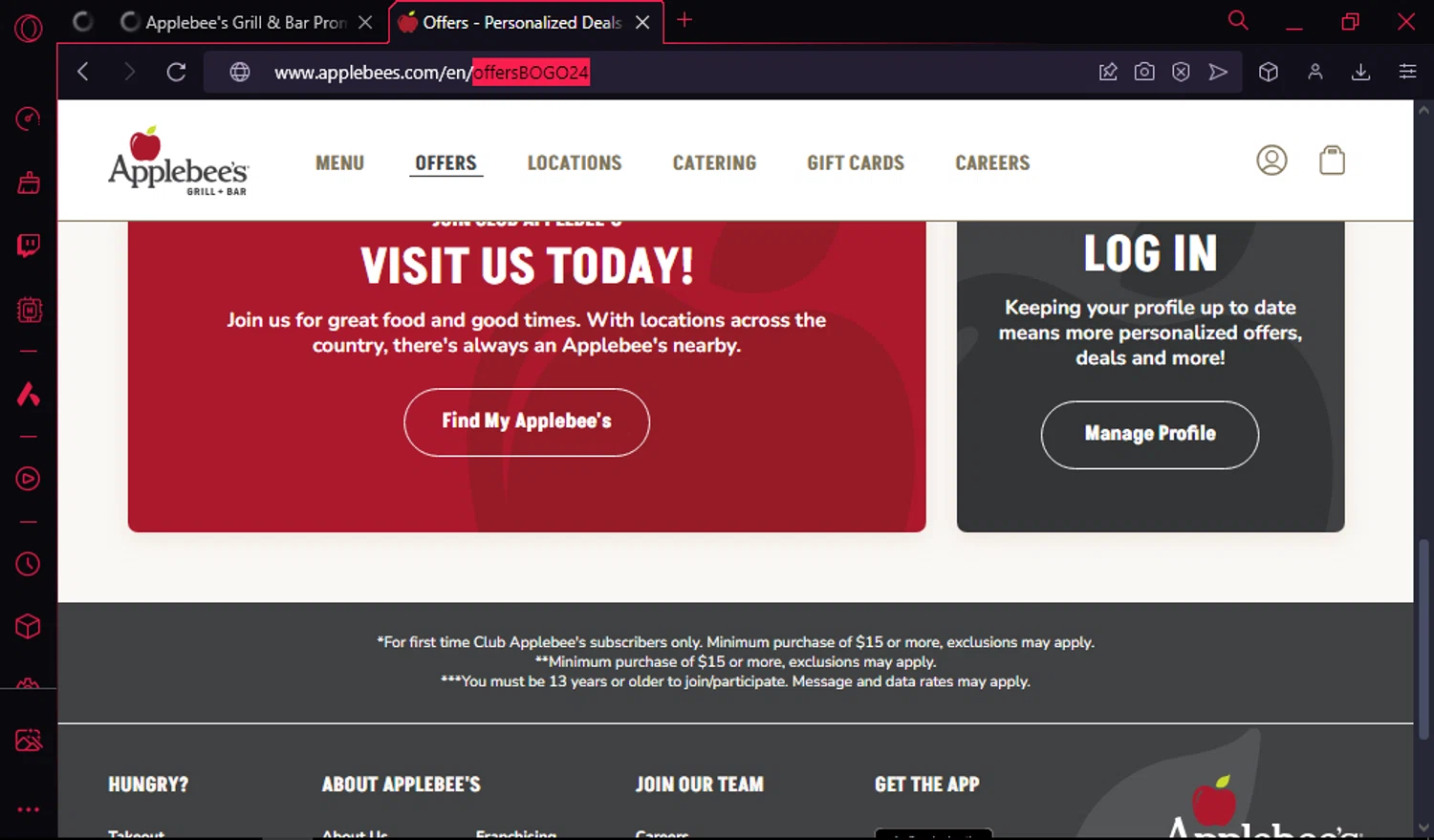 Applebee's Grill & Bar Promo Codes - 10% Off | October 2024