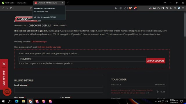 AR15 Discounts Coupon Codes (8 Verified) - 15% Off Apr 2025