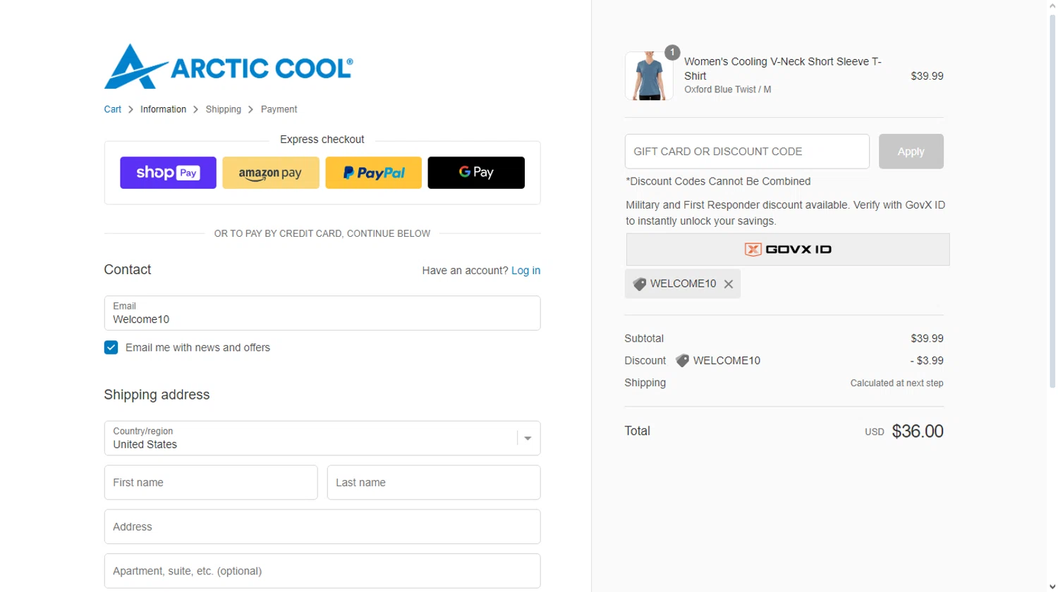 Arctic Cool Discount Codes - 40% Off | October 2024