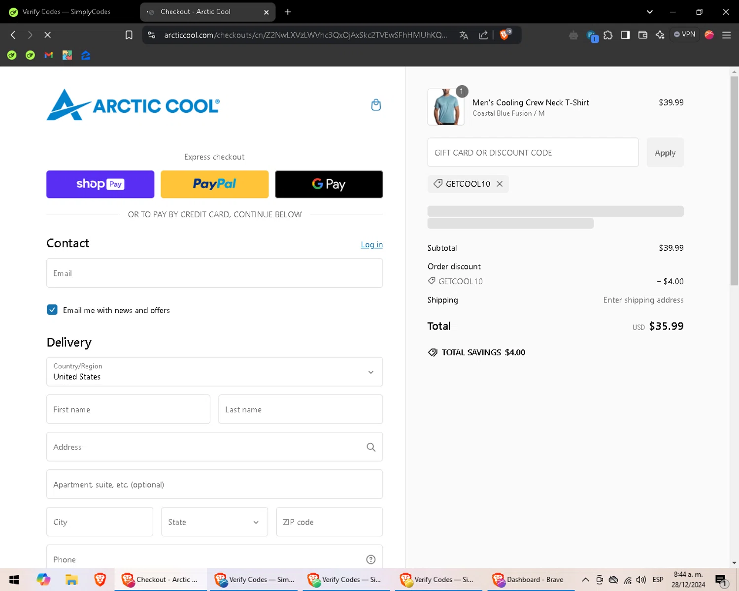 Arctic Cool Discount Codes (12 Verified) - 30% Off Jan 2025