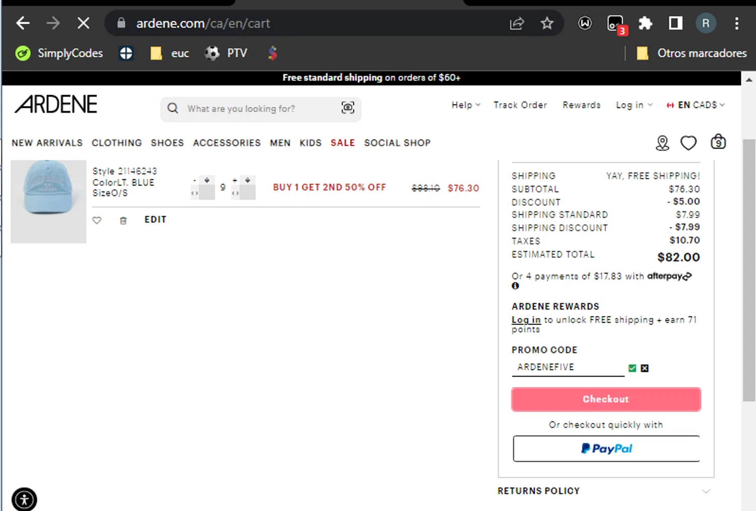 Ardene Promo Codes – 15% Off | May 2024