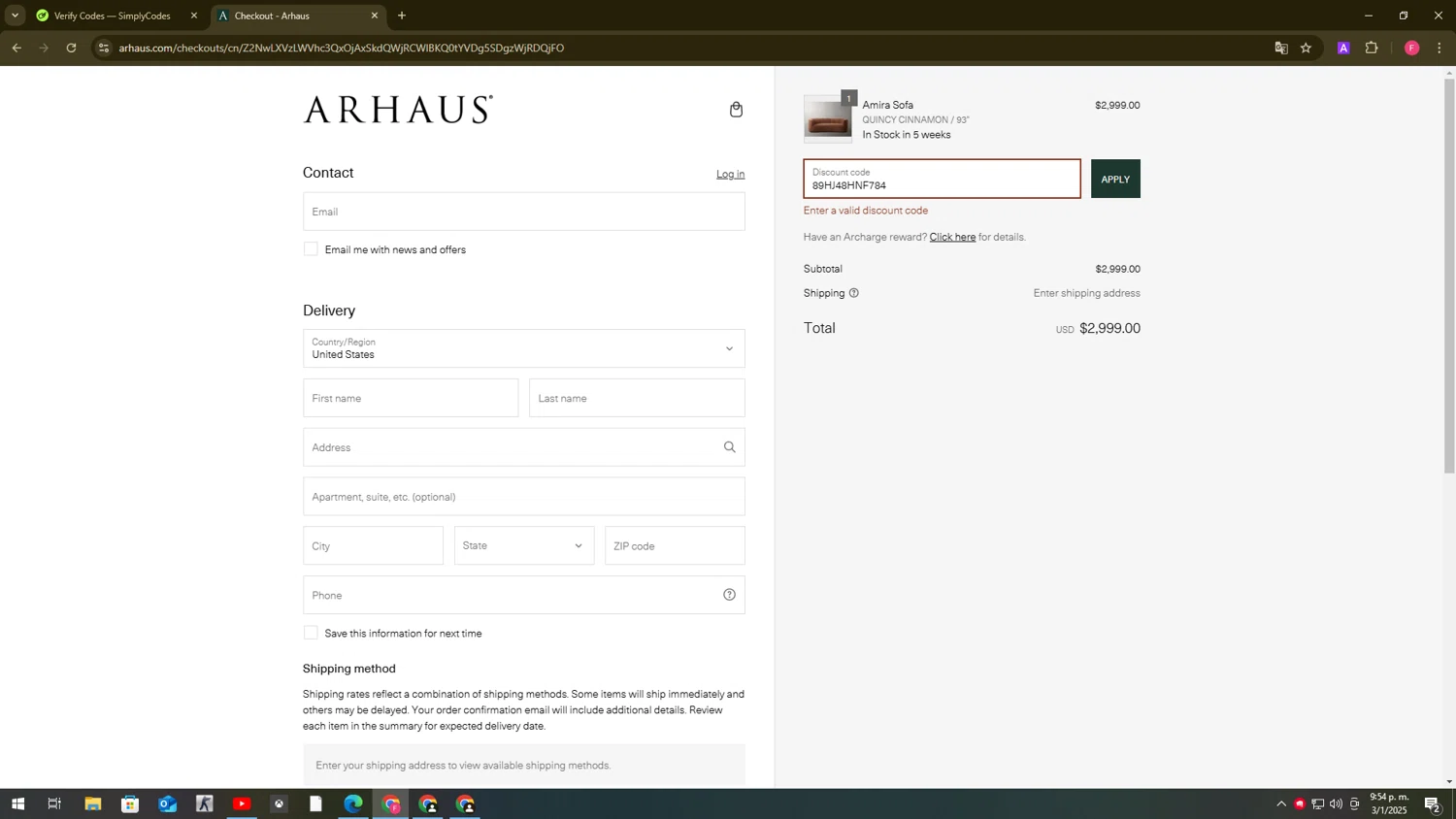 Arhaus discount store