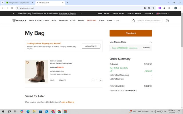 Ariat International Promo Code (1 Verified) - 10% Off May 2025