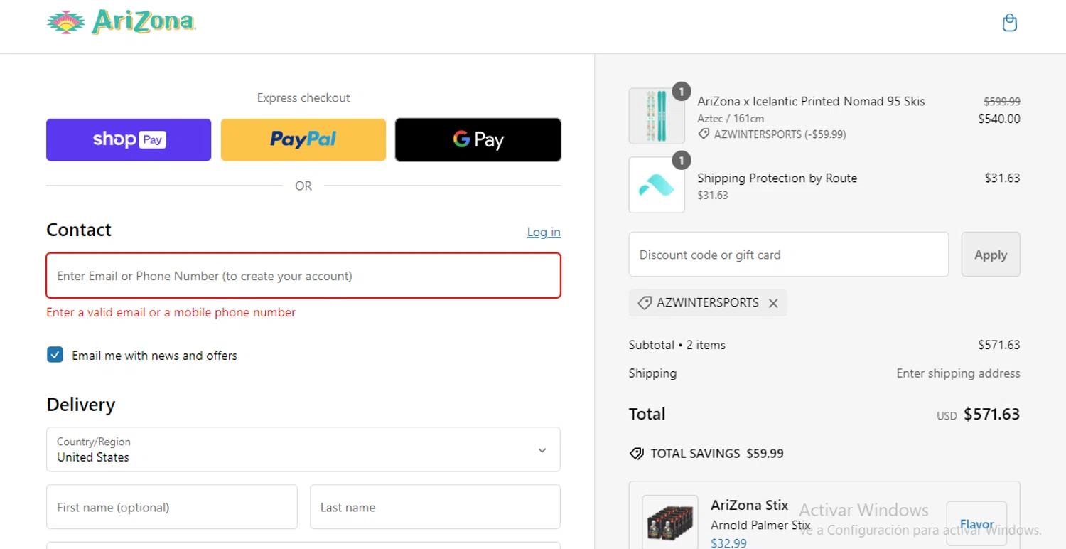 AriZona Promo Codes & Black Friday 2024 Deals - 20% Off