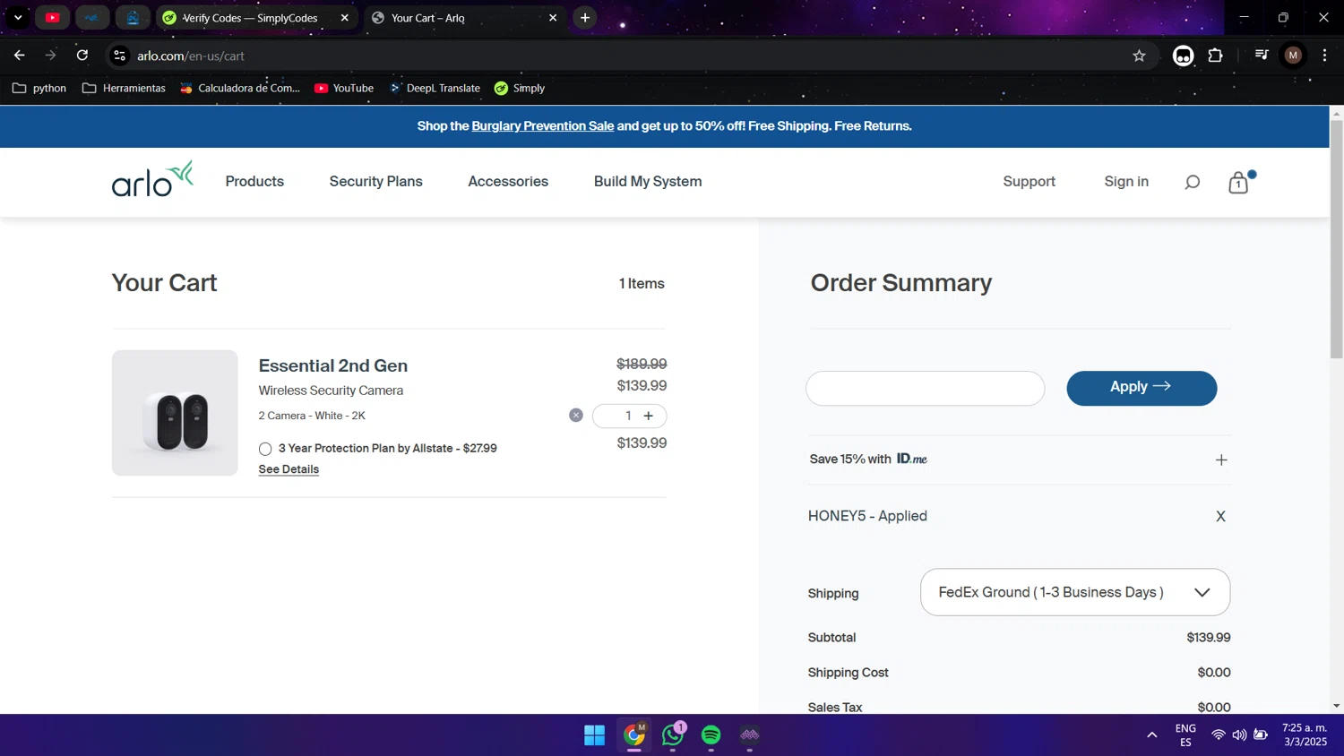 Arlo Discount Codes - 5% Off (5 Verified) Aug 2025