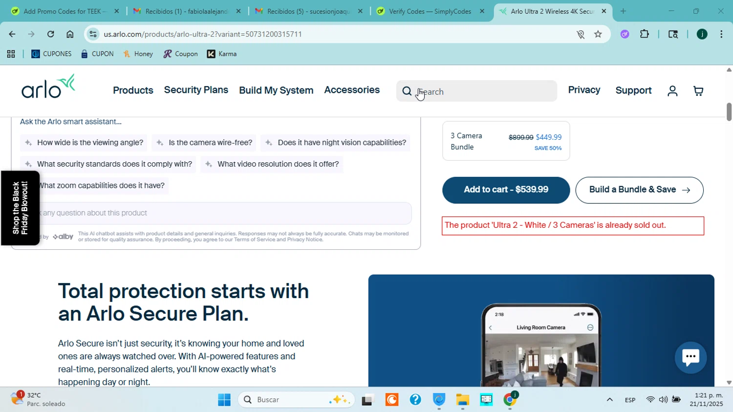 Arlo Promo Codes - 15% Off (7 Verified) Jan 2026