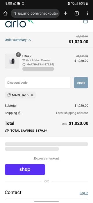 Arlo Discount Codes - 15% Off (4 Verified) Sep 2025