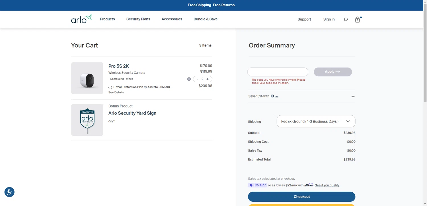 Arlo Discount Codes - 15% Off (4 Verified) Oct 2025