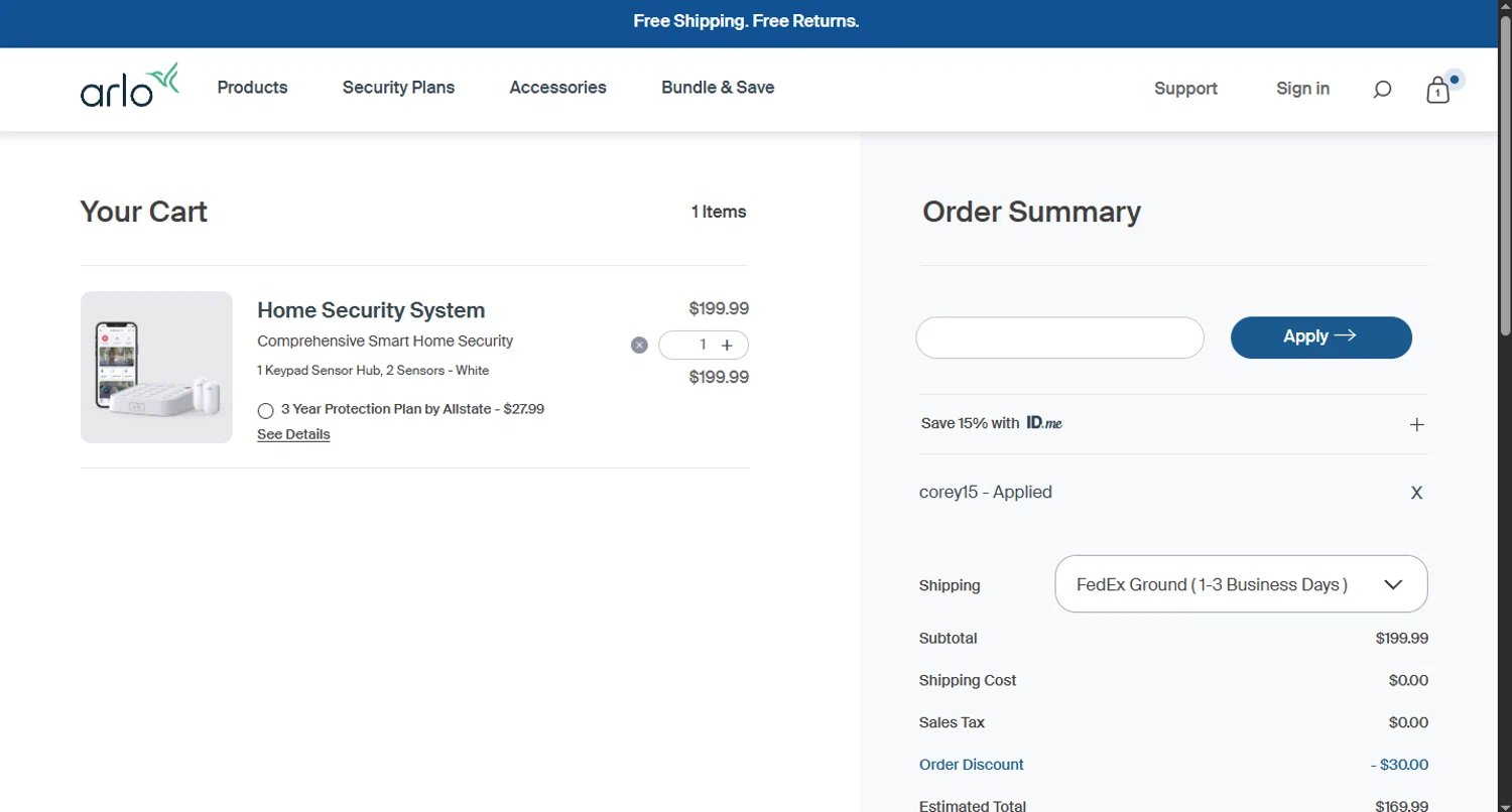 Arlo Promo Codes - 15% Off (7 Verified) Dec 2025
