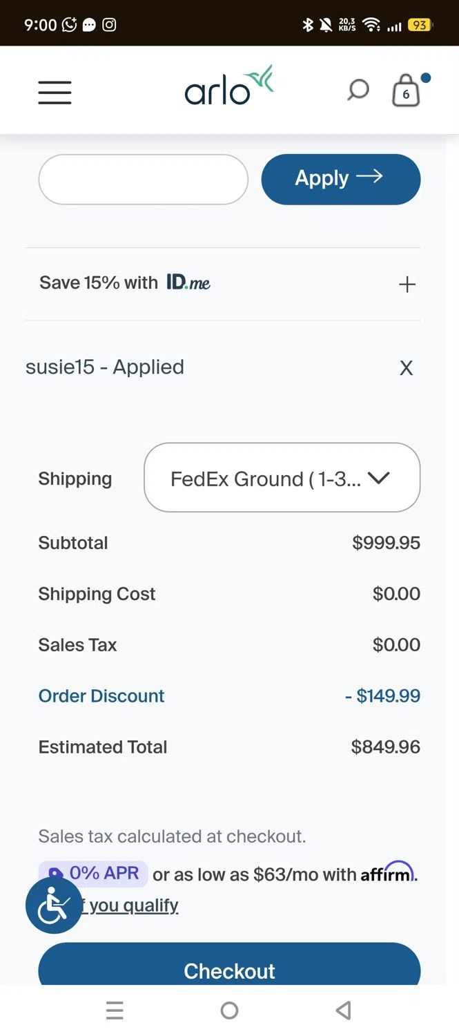 Arlo Discount Codes - 15% Off (4 Verified) Oct 2025