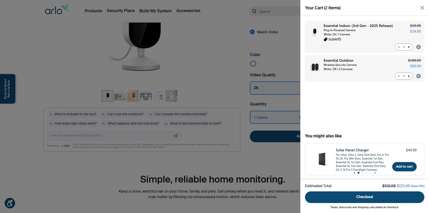 Arlo Promo Codes - 15% Off (4 Verified) Nov 2025