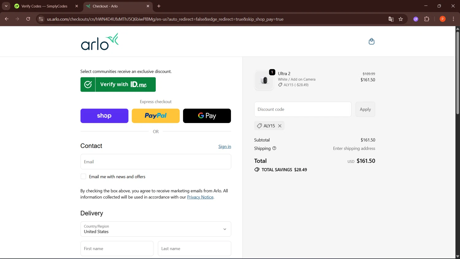 Arlo Promo Codes - 15% Off (4 Verified) Nov 2025