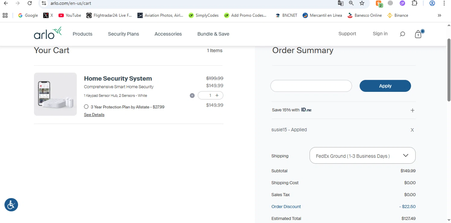 Arlo Discount Codes - 15% Off (4 Verified) Oct 2025