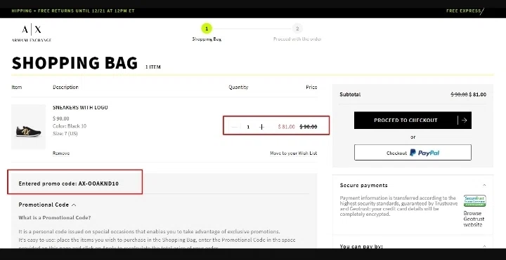 Armani Exchange Promo Codes – 10% Off | July 2024