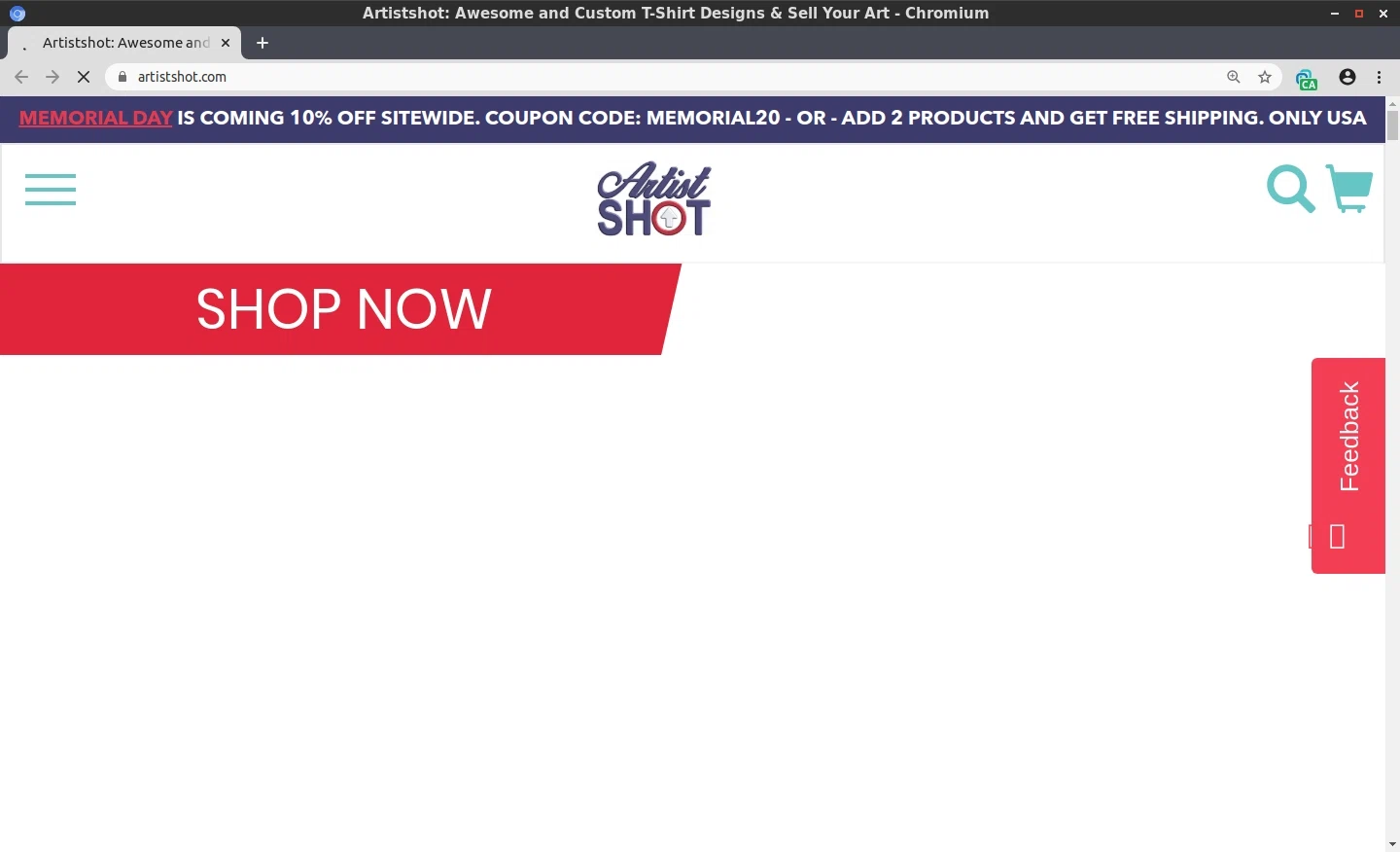 Artist Shot Coupon Codes - 20% Off | December 2024