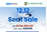 ASAP Tickets Economy Promo Codes - $40 Off May 2026