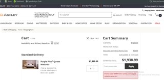 Ashley Discount Codes - $50 Off (2 Verified) Sep 2025