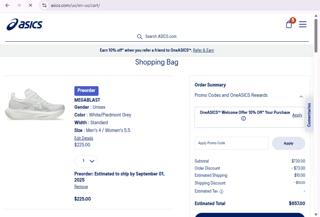 ASICS Promo Codes - $10 Off Coupons Sep 2025