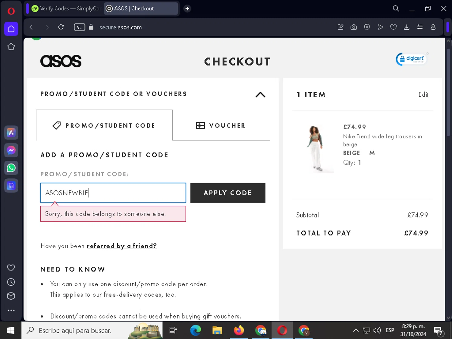 ASOS Promo Codes - 10% Off | November 2024