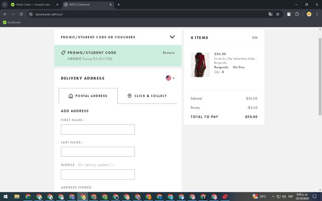 ASOS Promo Codes - 10% Off | November 2024