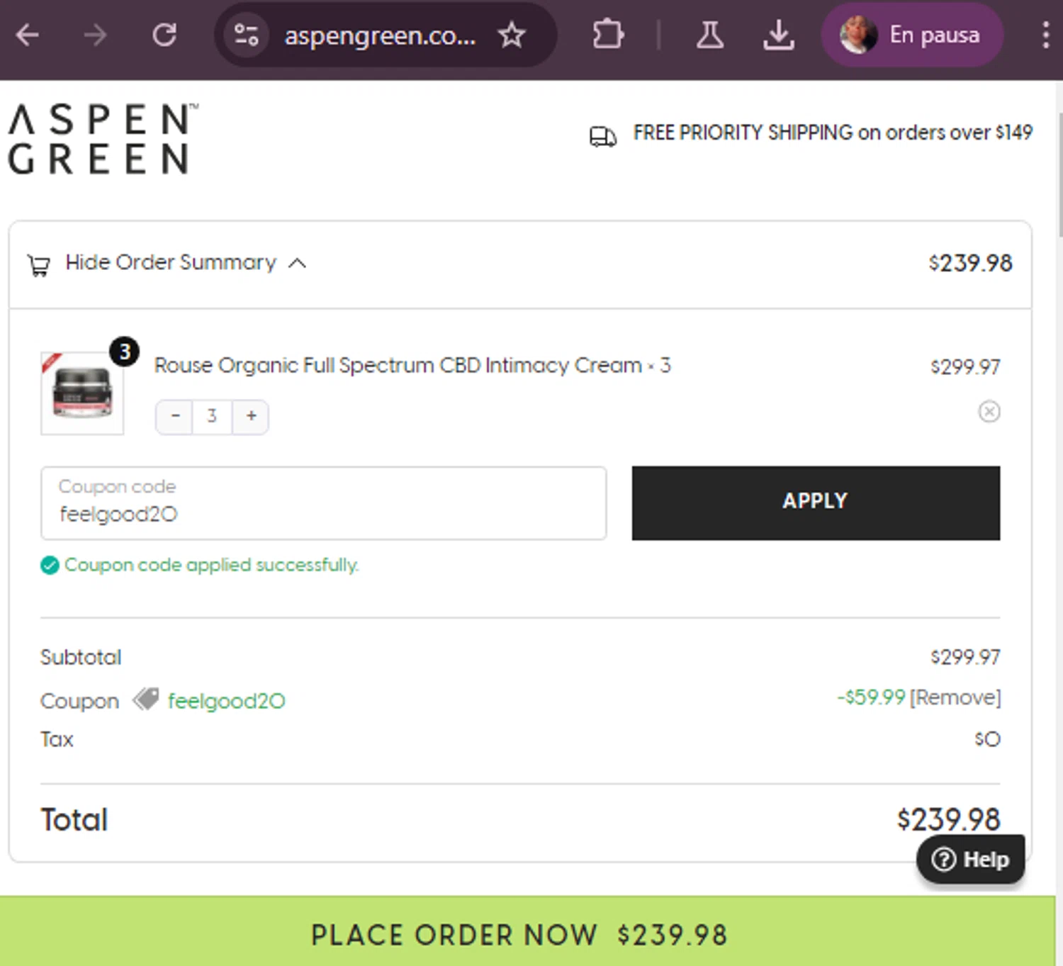 Aspen Green Coupon Codes - $50 Off | October 2024