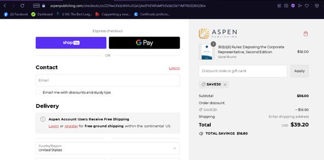 Aspen Publishing Promo Codes - 30% Off Coupons Oct 2025