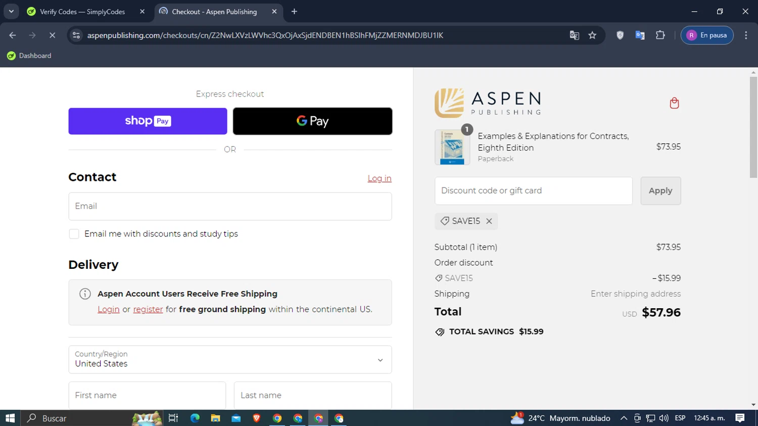 Aspen Publishing Coupon Codes - 30% Off | November 2024