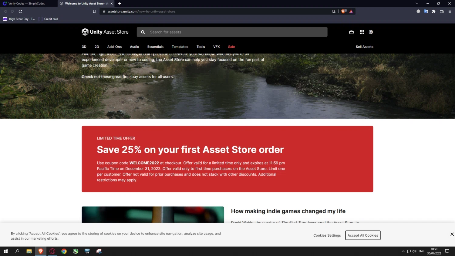 Unity Asset Store Promo Codes - 40% Off Coupons Dec 2025