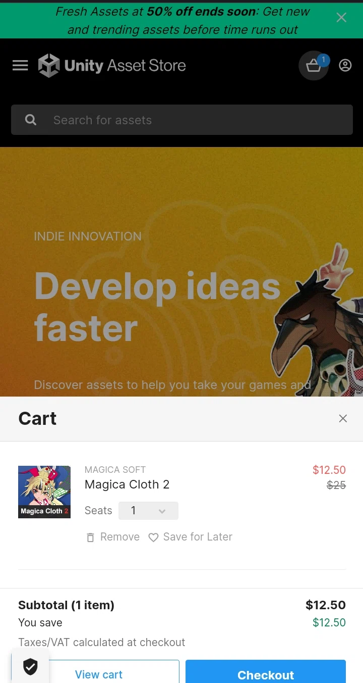 Unity Asset Store Promo Codes - 50% Off Coupons Dec 2025