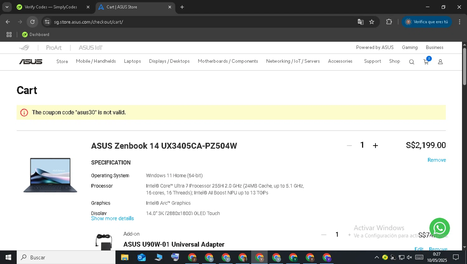 ASUS Discount Codes - $10 Off (3 Verified) Jun 2025