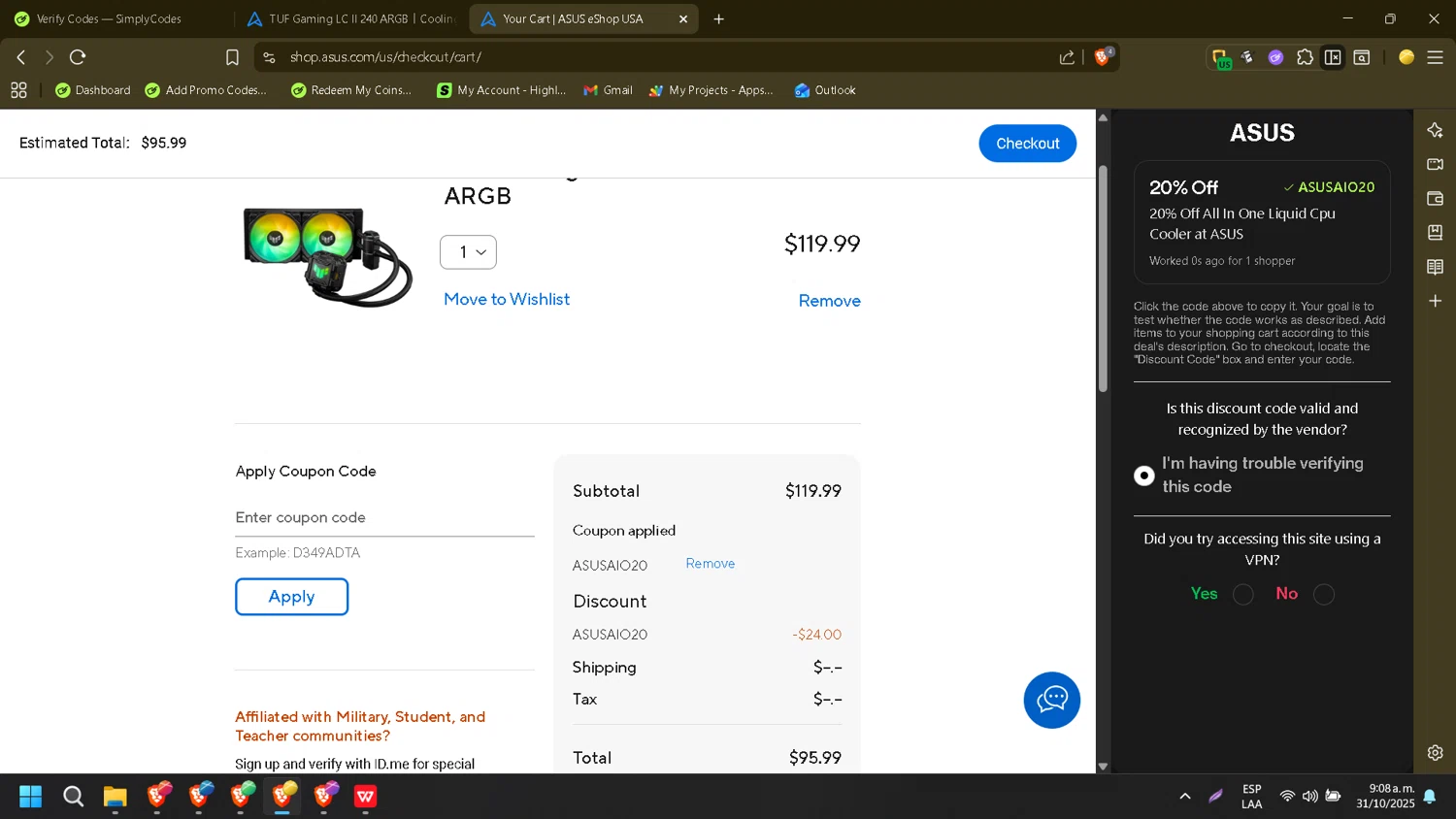 ASUS Promo Codes - 20% Off (2 Verified) Dec 2025