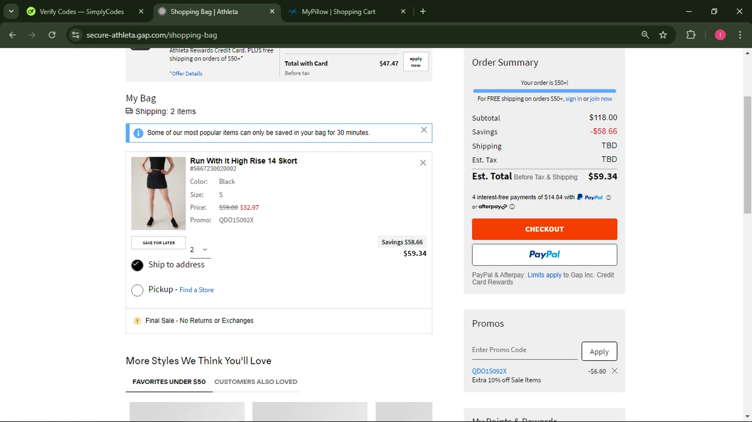 Athleta Promo Codes - 20% Off | September 2024