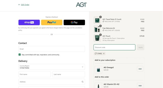 Athletic Greens Promo Codes (9 Verified) - 10% Off Apr 2025