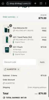 AG1 Promo Codes - 20% Off Sitewide (+16 Codes) May 2026
