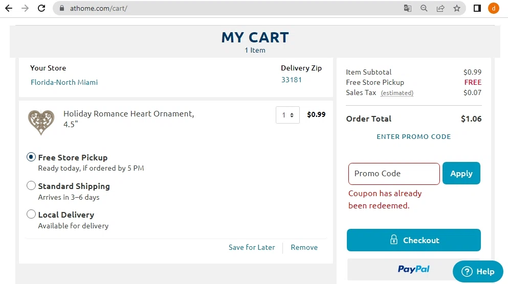 At Home Coupons - 10% Off | October 2024