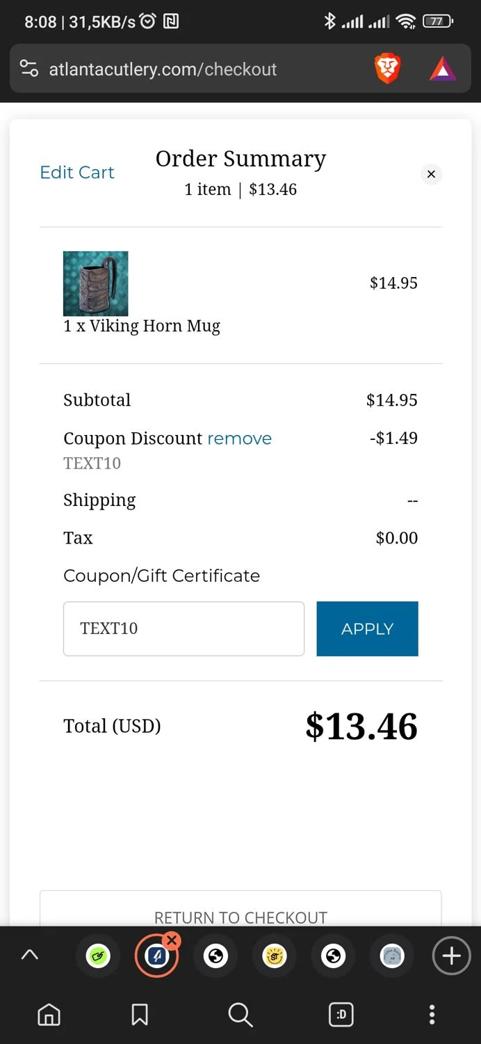 Atlanta Cutlery Discount Codes - 10% Off | January 2025