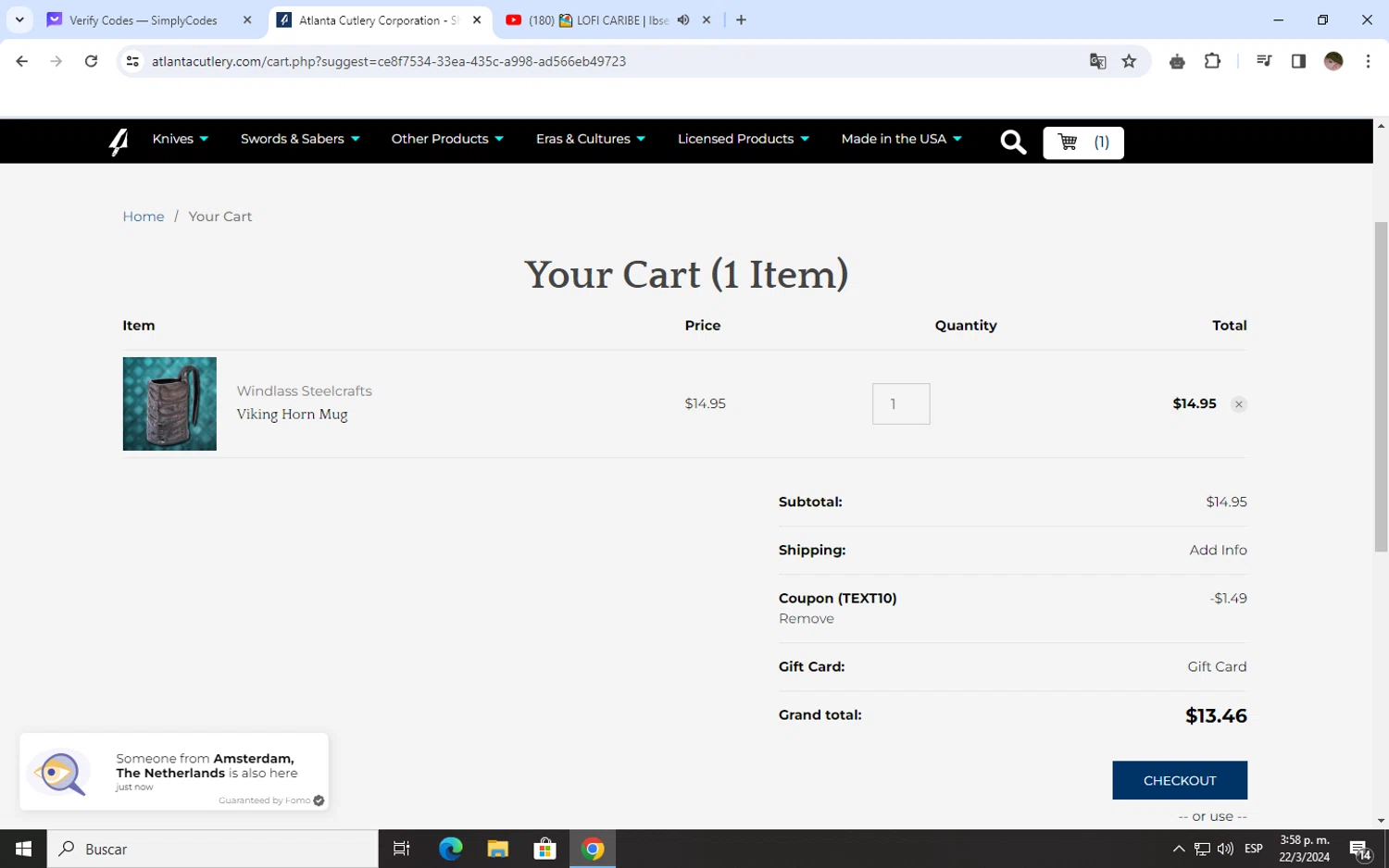 Atlanta Cutlery Discount Codes - 10% Off | October 2024