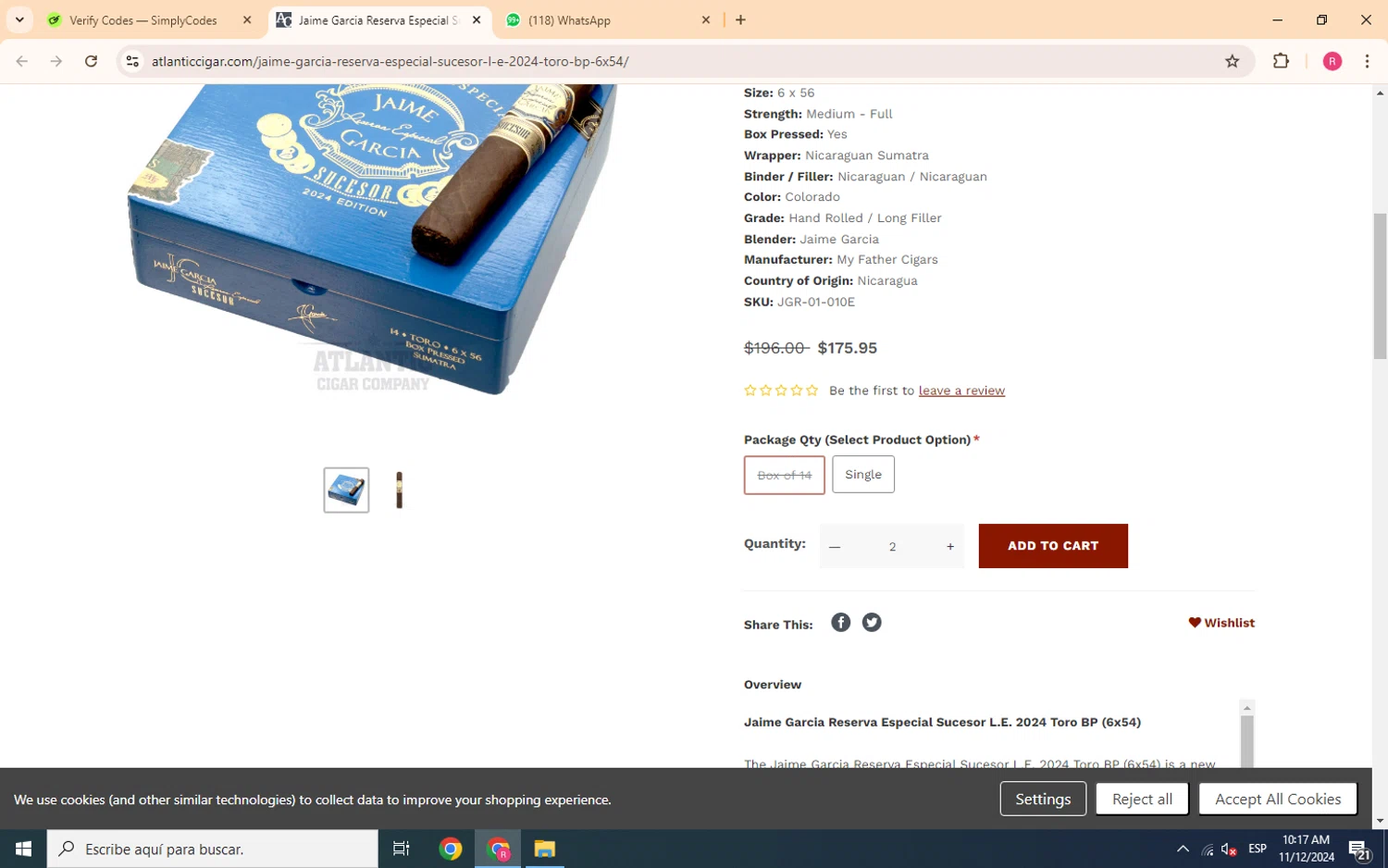 Atlantic Cigar Coupon Codes - 25% Off Coupons Jan 2025