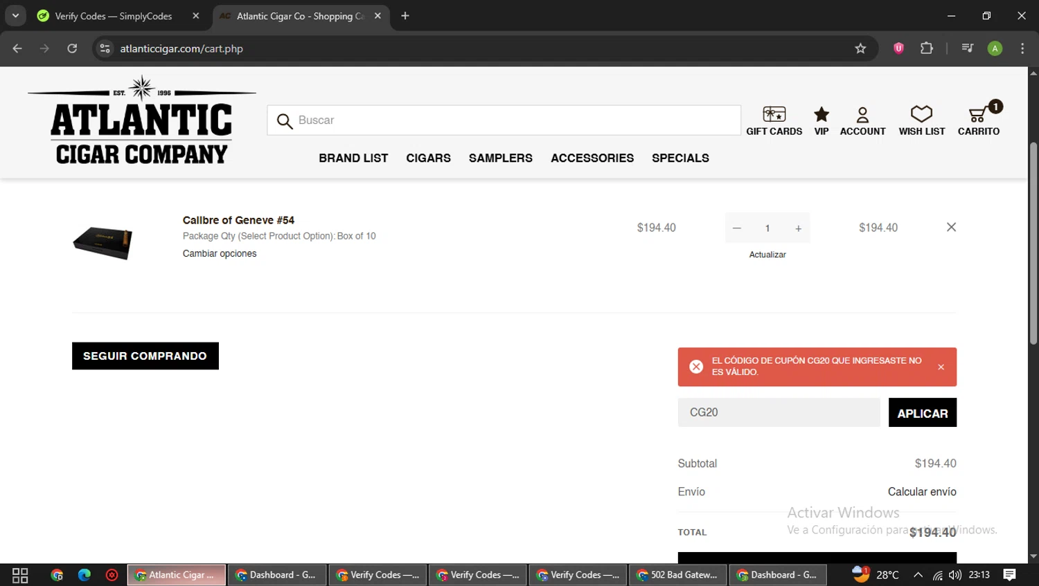 Atlantic Cigar Promo Codes - 20% Off Coupons Dec 2025