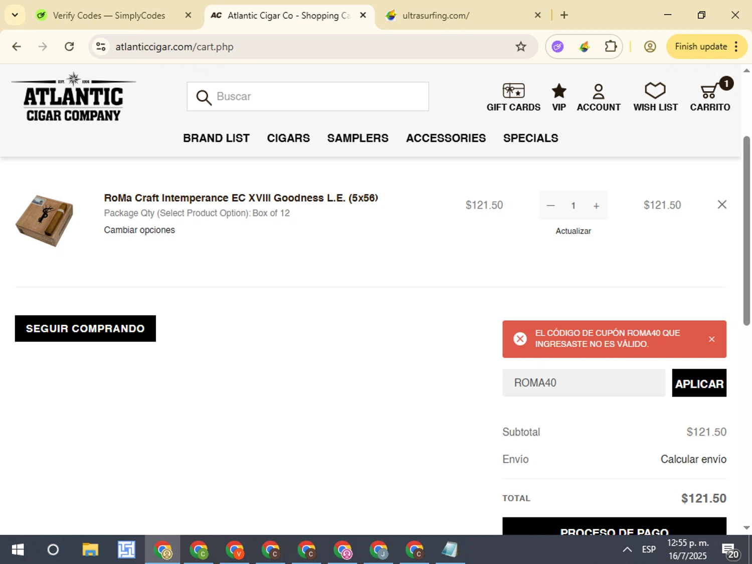 Atlantic Cigar Promo Codes - 20% Off Coupons Jan 2026