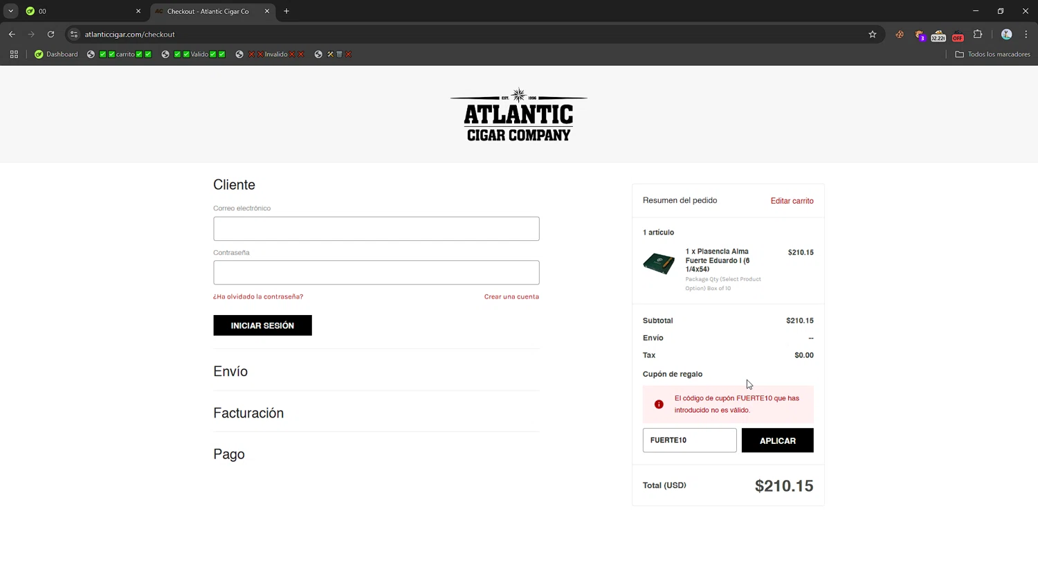 Atlantic Cigar Promo Codes - 20% Off Coupons Jan 2026