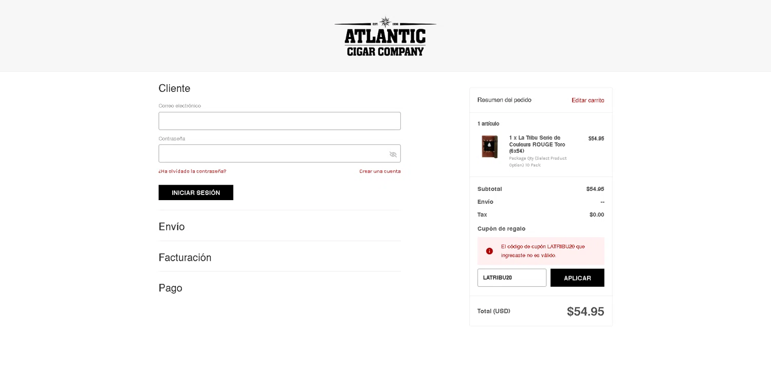 Atlantic Cigar Promo Codes - 20% Off Coupons Jan 2026