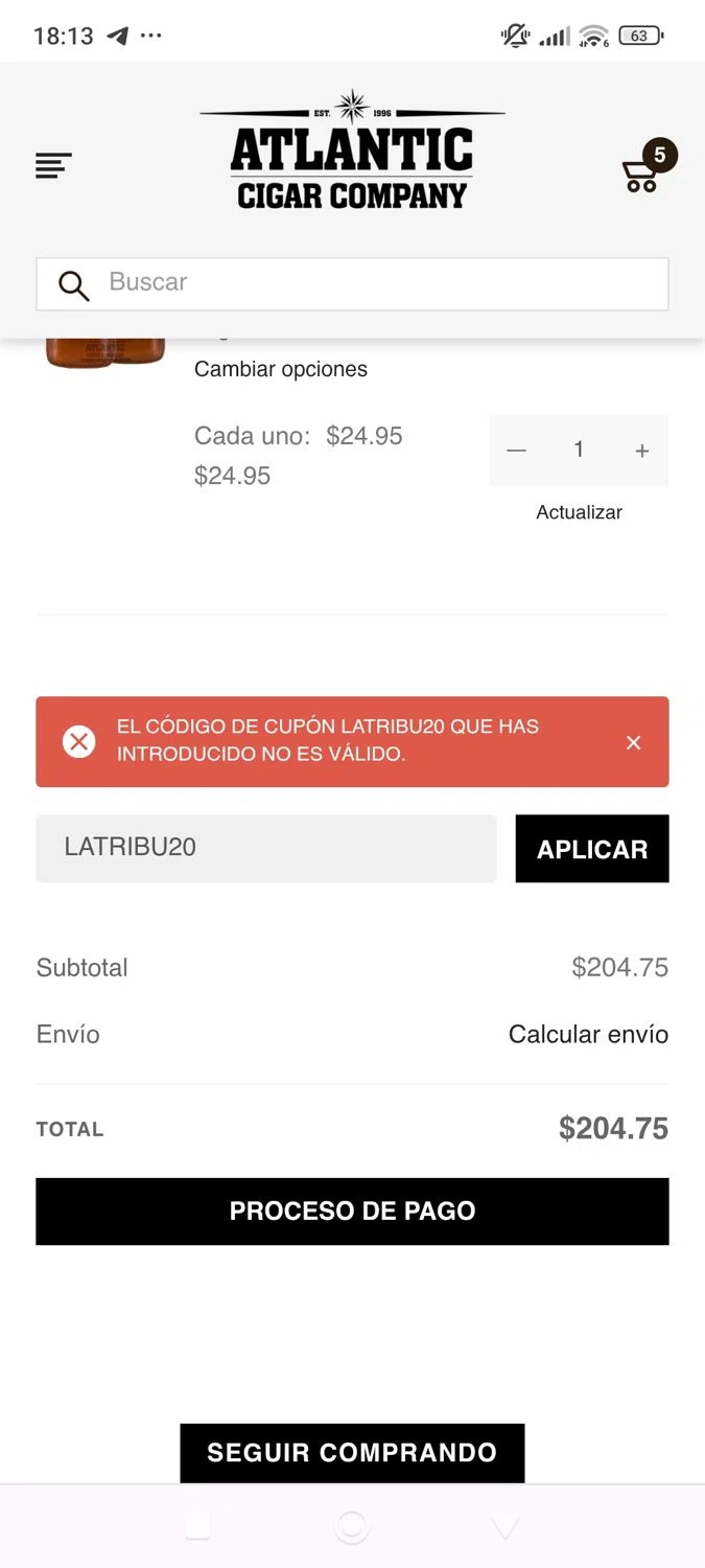 Atlantic Cigar Promo Codes - 20% Off Coupons Jan 2026