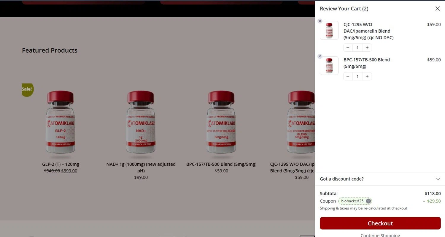 Atomik Labz Promo Codes - 15% Off (1 Verified) Jan 2026