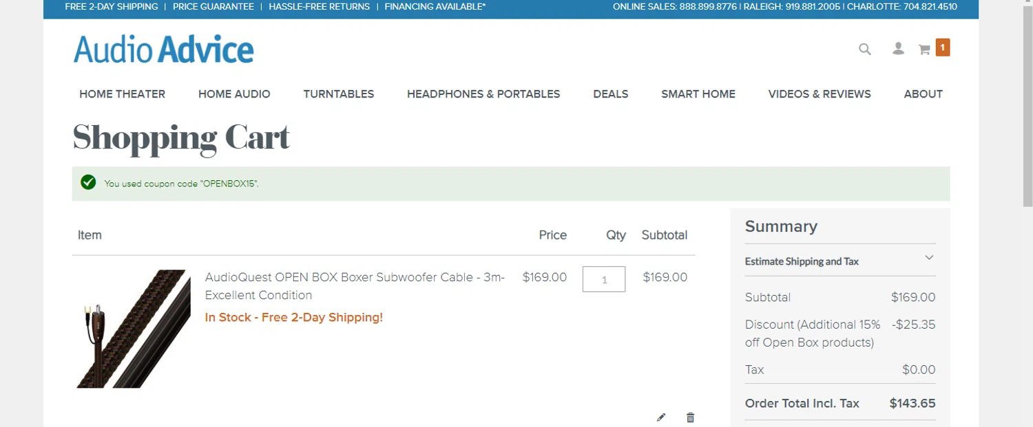 Audio Advice Discount Code