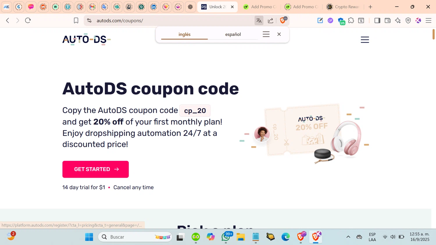 AutoDS Promo Codes - 15% Off (7 Verified) Jan 2026
